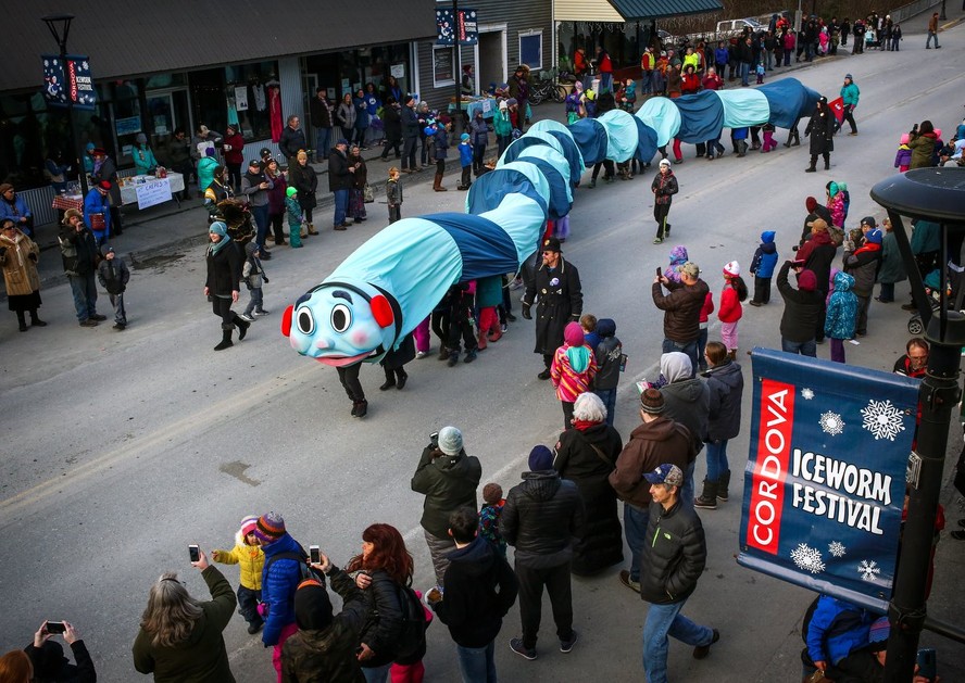 Como verme do gelo se tornou estrela principal de festival no Alasca ...