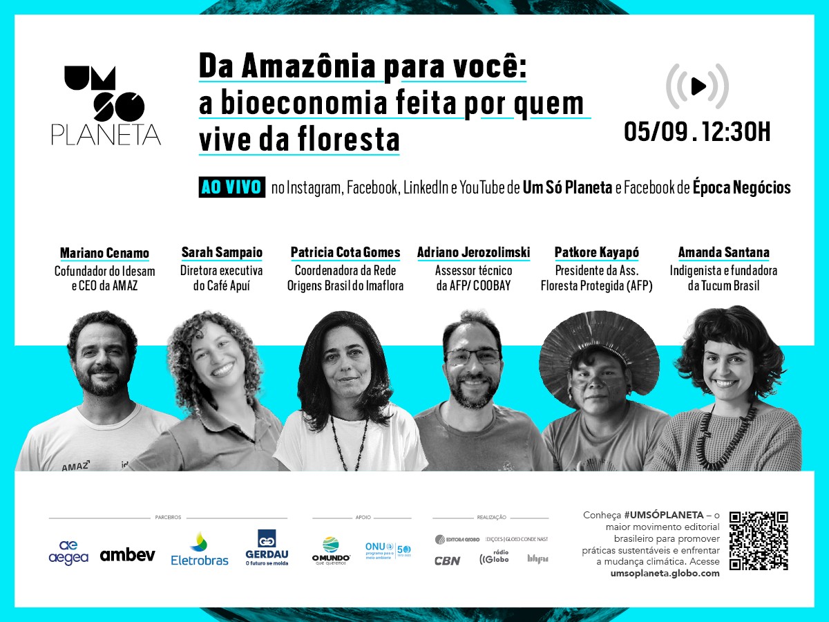 Live "Da Amazônia para você: a bioeconomia feita por quem vive da ...
