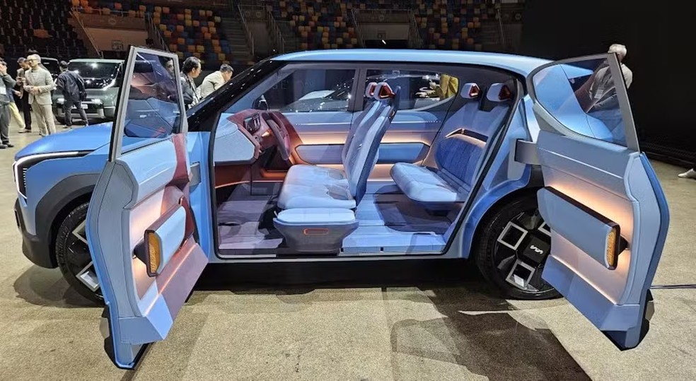 Autoesporte: Kia EV2 é o rival elétrico do BYD Dolphin Mini que queríamos no Brasil | Negócios ...