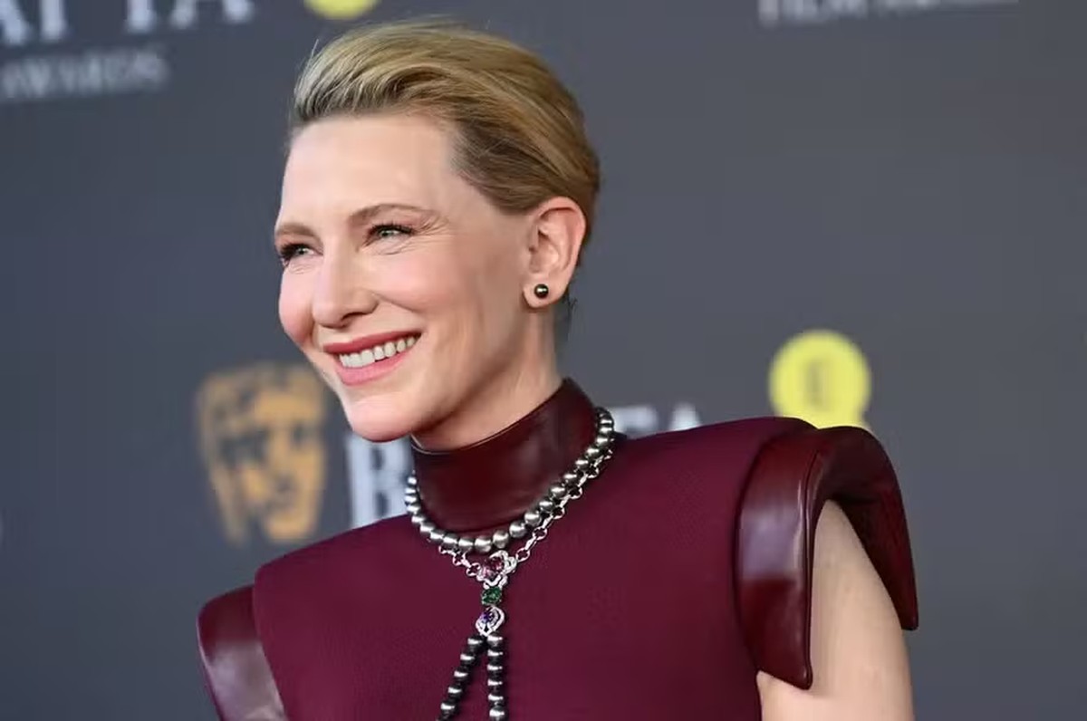 Joia usada por Cate Blanchett no BAFTA esconde uma mensagem poderosa ...