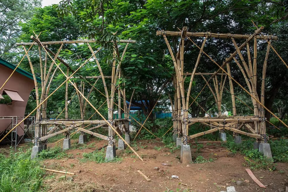 Casas de bambu no Mianmar resistem a terremotos e custam o preço de um ...