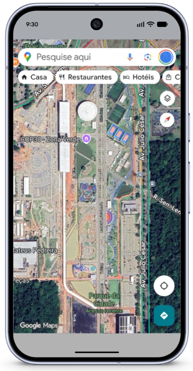 Google Maps recebe atualizações em Belém para a COP30; saiba o que muda