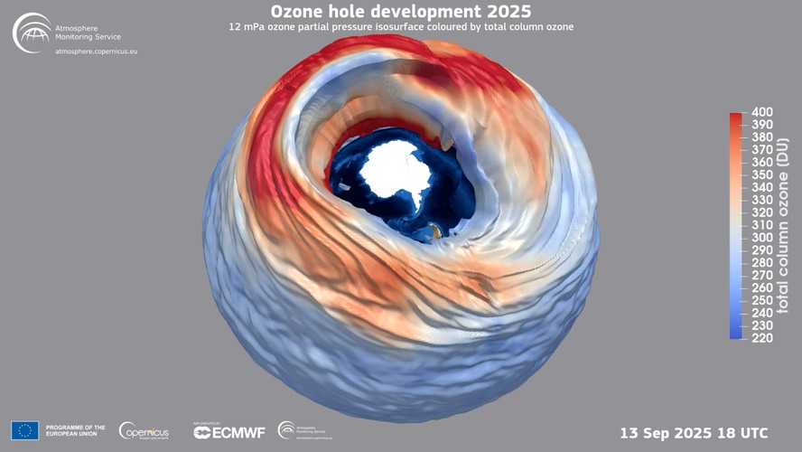 Buraco na camada de ozônio chega 'cedo' em 2025, mas recuperação se ...